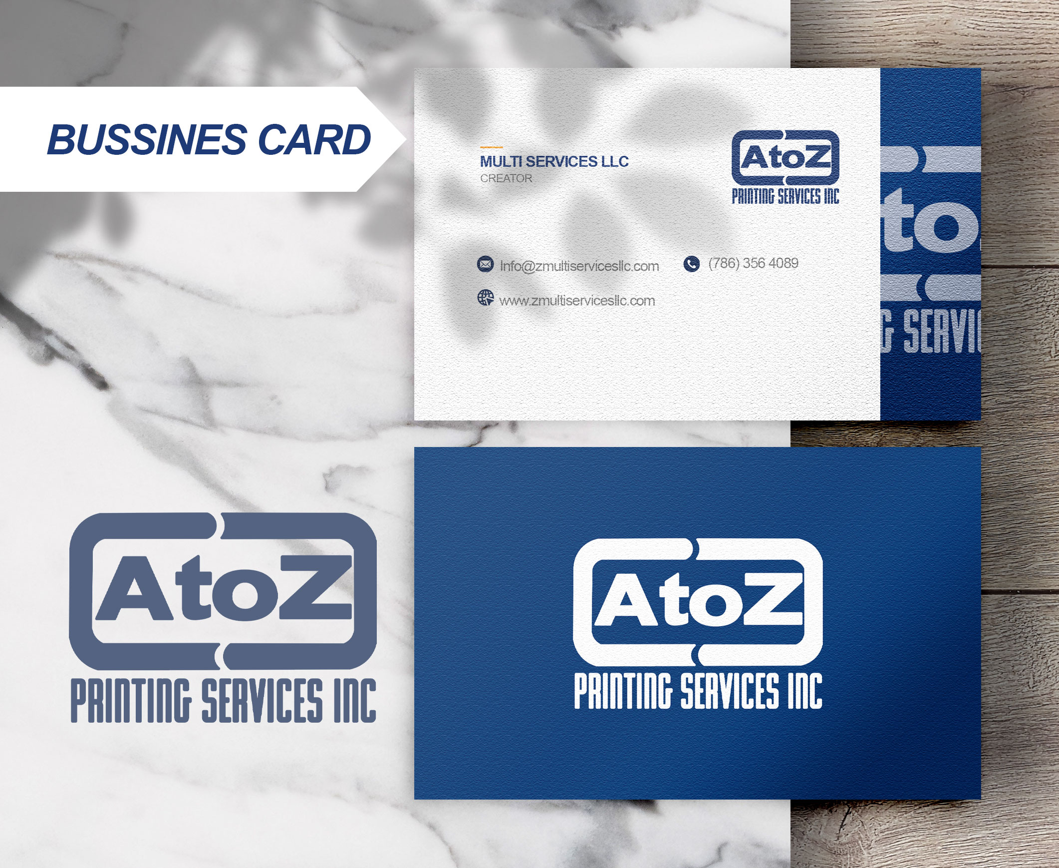 Business Cards – AtoZ Printing Services INC